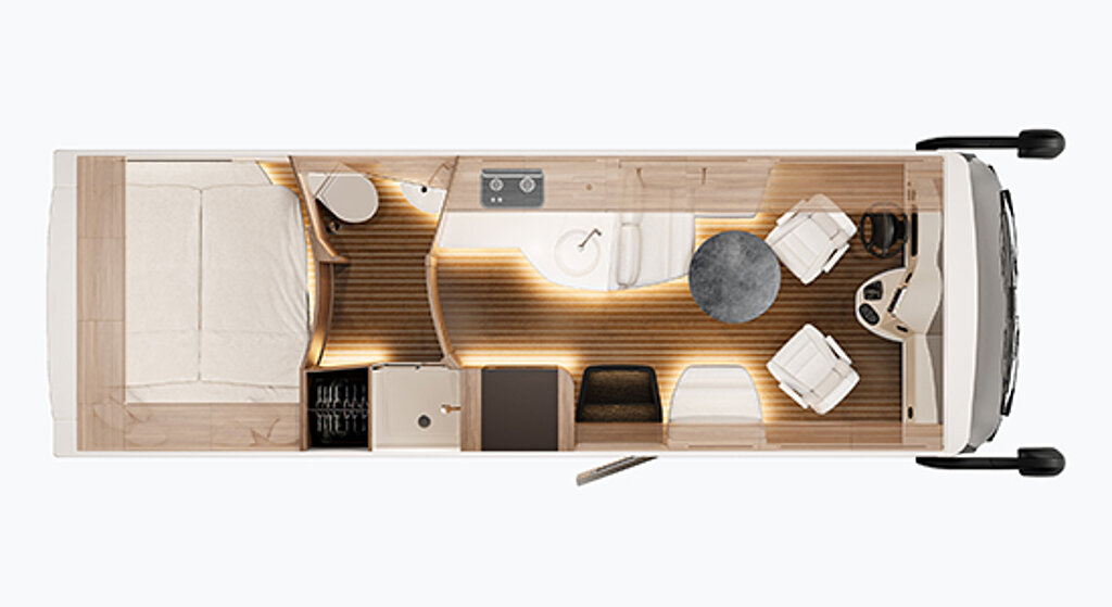 Concorde Credo: the most compact luxury motorhome