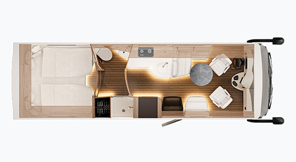 Concorde Credo: the most compact luxury motorhome